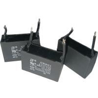 China CBB61 450V 2.2mfd Air Conditioner Fan Capacitor With 25~30 Line Length for sale