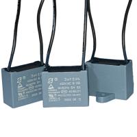 China CBB61 450V 3.0mfd 100 Line Length Ceiling Fan Capacitor B-Class S3 for sale