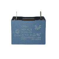 China CBB61 450V 3.0UF Motor Run Fan Capacitor B-Class ± 5 % Tolerance Celling Fan for sale
