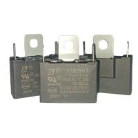 China CBB61 AC Fan Motor Run 250V 2.0UF Capacitor Straight Lug C-Class 3000 Hours for sale