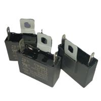 China CBB61 AC Fan Motor Run 250V 2.0UF Capacitor Straight Lug C-Class 3000 Hours for sale