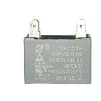 China CBB61 5.0UF S3 Industrial Fan Explosion Proof Capacitor With 10000 Hours Self Healing for sale