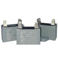 China CBB61 5.0UF S3 Industrial Fan Explosion Proof Capacitor With 10000 Hours Self Healing for sale