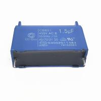 China CBB61 Air Conditioner Fan Capacitor 450V 1.5UF AC starting film capacitors for sale