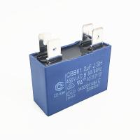 China CBB61 450V 2.0mfd 250 Terminal Electric Fan Capacitor Air Conditioning Start Capacitor for sale
