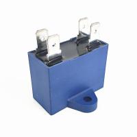 China 450V 3.0UF Fan Motor Run Capacitor CBB61 Four Quick Connect Terminal Protected 10000AFC for sale