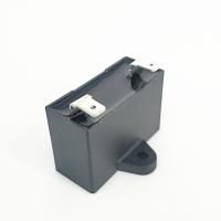 China CBB61 450V 6.0mfd Cooker Hood Capacitor Black Plastic Triangle With Location Hole for sale