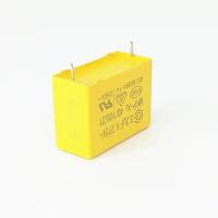 China PFI -Capacitors .3.3uf  MKP-X2 Blue Polypropylene Capacitor With CQC for sale