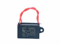 China CBB61 Capacitor With Side Earsfan exhaust fan capacitor capacitance capacitors 2uF for sale
