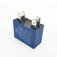 China CBB61 450V 2.5UF S3 Explosion Proof Capacitor four Quick Connector terminals for sale