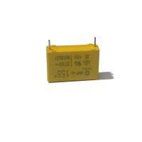 China PFI -Capacitors .3.3uf  MKP-X2 Blue Polypropylene Capacitor With CQC for sale
