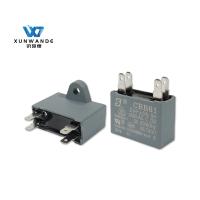 China CBB61 450V 2.0uf 	Air Conditioner Run Capacitor C-Class RoHs Four Quick Connect Terminals for sale