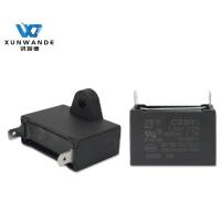 China CBB61 450V 1.5UF Film Fan Capacitor Ac Motor Start Capacitor 25 / 70 / 21 Front Lug for sale
