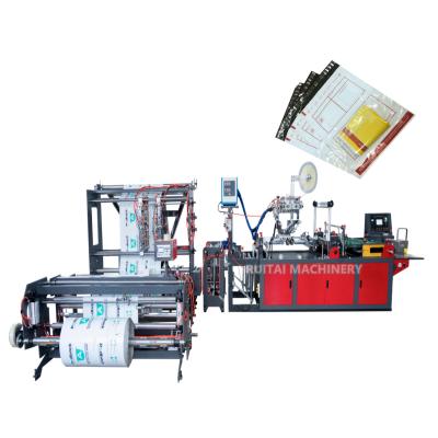 China fully automatic design easy operation courier DHL bag making machine for sale
