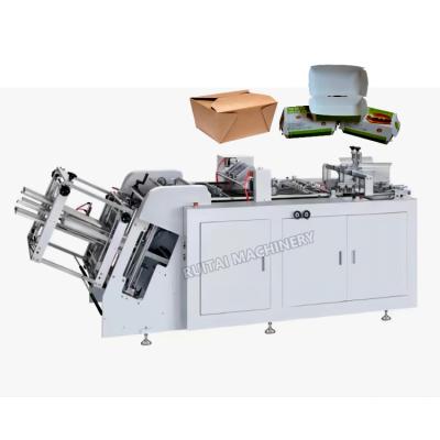China Burger Box Making Machine for sale
