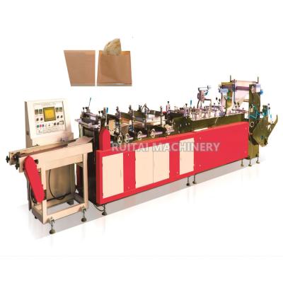 China Automatic Paper/PE Center seal/ Gusset pouch (bag) making machine for sale