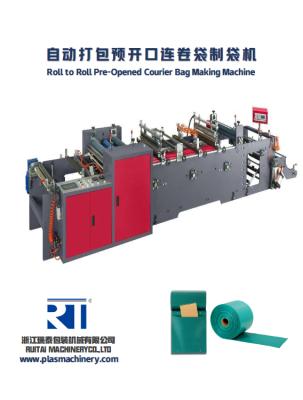 China Pre-Opened Auto Bags Making Machine for sale