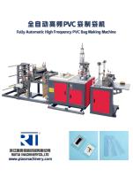 China PVC Plastic Bags with High Frequency Sealer for sale
