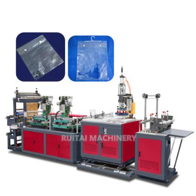 China High Frequency PVC Bag Making Machine With Snap Button Fix Automatically for sale