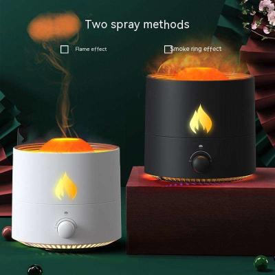 China Medusa Flame Essential Oil Diffuser with 5V2A Power and Heavy Fog Smoke Ring for Home Aromatherapy for sale