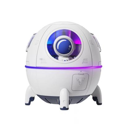 China Space Capsule Humidifier 220ml USB Rechargeable with 1200mAh Battery and LED Light - Mini Portable Ultrasonic Air Moisturizer for sale
