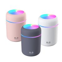 China XW107 300ml Portable Ultrasonic Car Humidifier & Diffuser with Sanitizing Function 7.8×7.8×12cm for sale