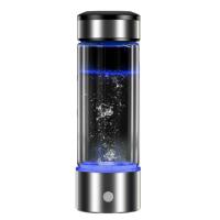 China Hydrogen Water Bottle 430ml Alkaline Generator Portable Ionizer 800-1200PPB DC5V for sale