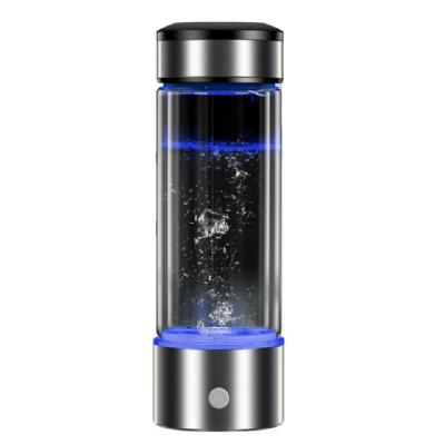 China Hydrogen Water Bottle 430ml Alkaline Generator Portable Ionizer 800-1200PPB DC5V for sale