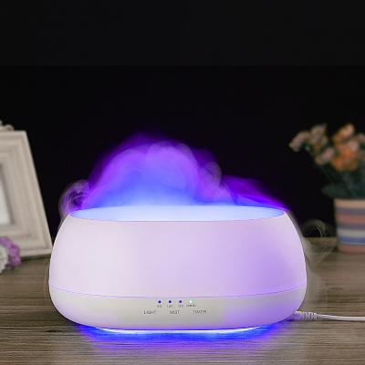 China Ultrasonic Aroma Diffuser 500ml Essential Oil Humidifier with Colorful LED Light Remote Control for sale