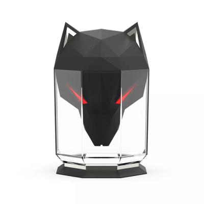 China HOMEFISH 600ml Ultrasonic Aroma Diffuser Humidifier 2.5W Portable Warwolf Big Capacity Continuous Mist for sale