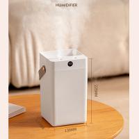 China HOMEFISH 3L Desktop Ultrasonic Humidifier Dual Spray USB Powered for Office for sale