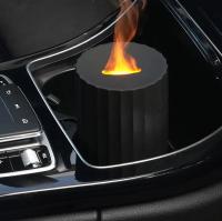 China 100ml Simulation Flame Car Diffuser Humidifier Type-C Portable Aroma for Home Office for sale