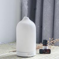 China HOMEFISH PP Ceramic Ultrasonic Aroma Humidifier 100ml 2.4MHz with 5 Color Options for Home Office for sale