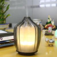 China Homefish OEM Commercial Art Glass Aroma Diffuser Nebulizer Essential Oil 120ml Scent Machine Ultrasonic 12W for sale