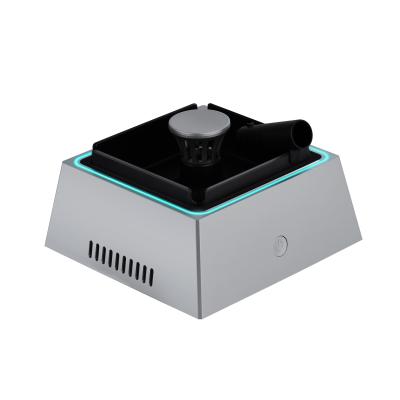 China USB Rechargeable Electric Ashtray Air Purifier with 3W Brushless Motor and 140×140×80mm Compact Design for sale