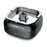 China Homefish ODM 4000mAh Battery Ashtray Air Purifier with 8 Million Negative Ions and 2-Speed Control for sale