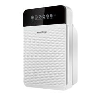 China HOMEFISH Negative Ion UV Air Purifier with HEPA Filter 50Hz for 20-30m² Areas, 222m³/h Air Flow for sale