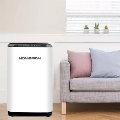 China Homefish H12 H13 Hepa Filter Humidifying Air Purifier 330M³/H CADR for 40-70m² Rooms for sale