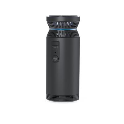 China HOMEFISH Aluminum Alloy Car Air Purifier Ozone Generator 8W 5200mAh Active Oxygen DC 5V for sale