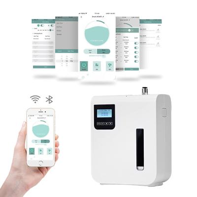 China HOMEFISH WIFI Smart HVAC Scent Diffuser 300ML with 300CBM Coverage and 4W Power Consumption for sale