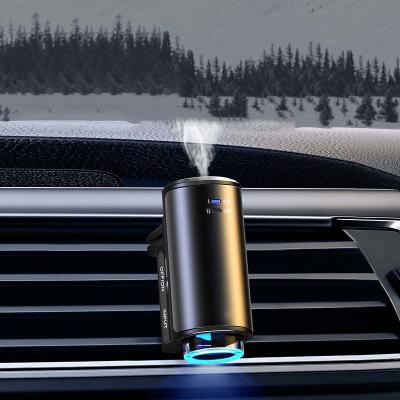 China HOMEFISH 1.5V Car Aroma Diffuser Air Freshener - 65×28.8×61mm ABS Aluminum Alloy with 180-Day Battery for sale