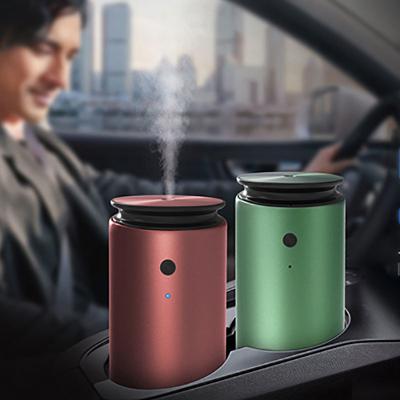 China HOMEFISH PET 20ml Waterless Car Scent Diffuser with 500mAh Battery and 3-Speed Ultrasonic Aroma Dispersion for sale