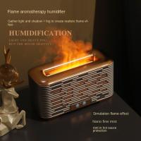 China Flame Aromatherapy Humidifier with 630g Weight and 13×12×14.2cm Dimensions - USB Nano Mist Machine for sale