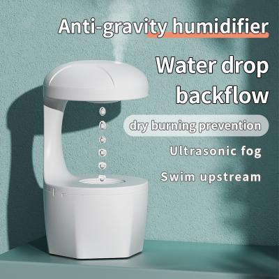 China Anti Gravity Cool Mist Humidifier 800ml Home Office Desk Back Flow Humidification Machine 5W for sale