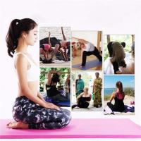 China Bodybuilding Fitness Yoga Mat Non Slip Yoga Mat Sport Gym Soft Foldable Thick Pilates Mat for sale