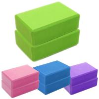 China Body Shaping Yoga Exercise Blocks , EVA Yoga Blocks Training Exercise Fitness Set Tool for sale