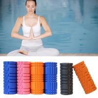 China Column Yoga Exercise Blocks / Pilates Foam Roller Gym Exercises Muscle Massage Roller for sale