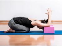 China Fitness Yoga Exercise Blocks , Eco Friendly Yoga Blocks Foam Brick Stretching for sale