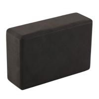 China Black Yoga Exercise Blocks Indoor Foam Yoga Brick Stretching Aid Gym Pilates for sale
