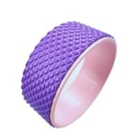 China Waist Shaping Yoga Roller Wheel Massage Yoga Wheel Back Training Yoga Circle for sale